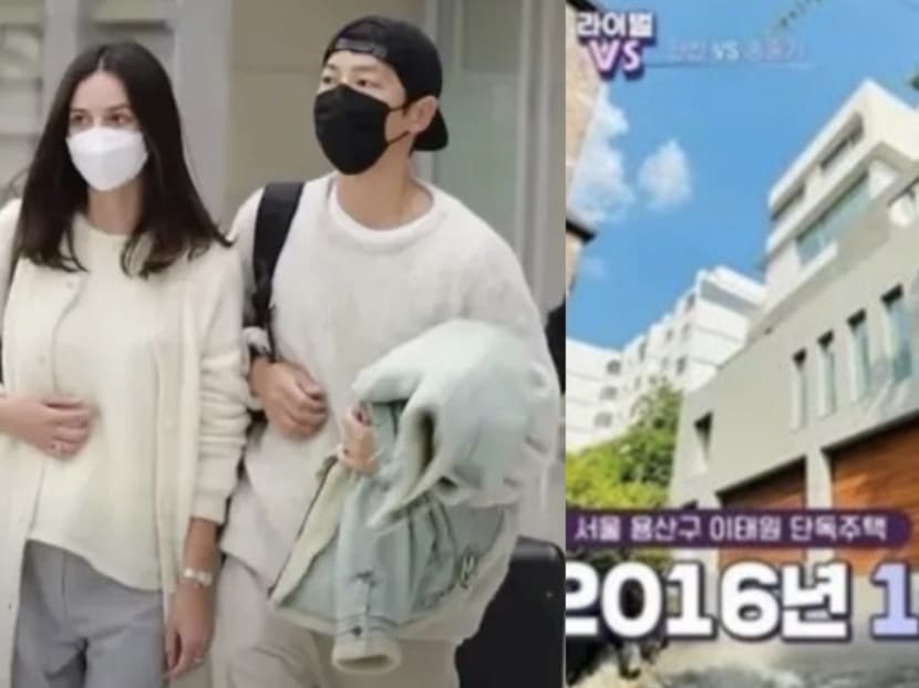 Song Joong Ki Said To Have Moved Into A S$20Mil Itaewon Mansion With Wife Katy Louise Saunders ...